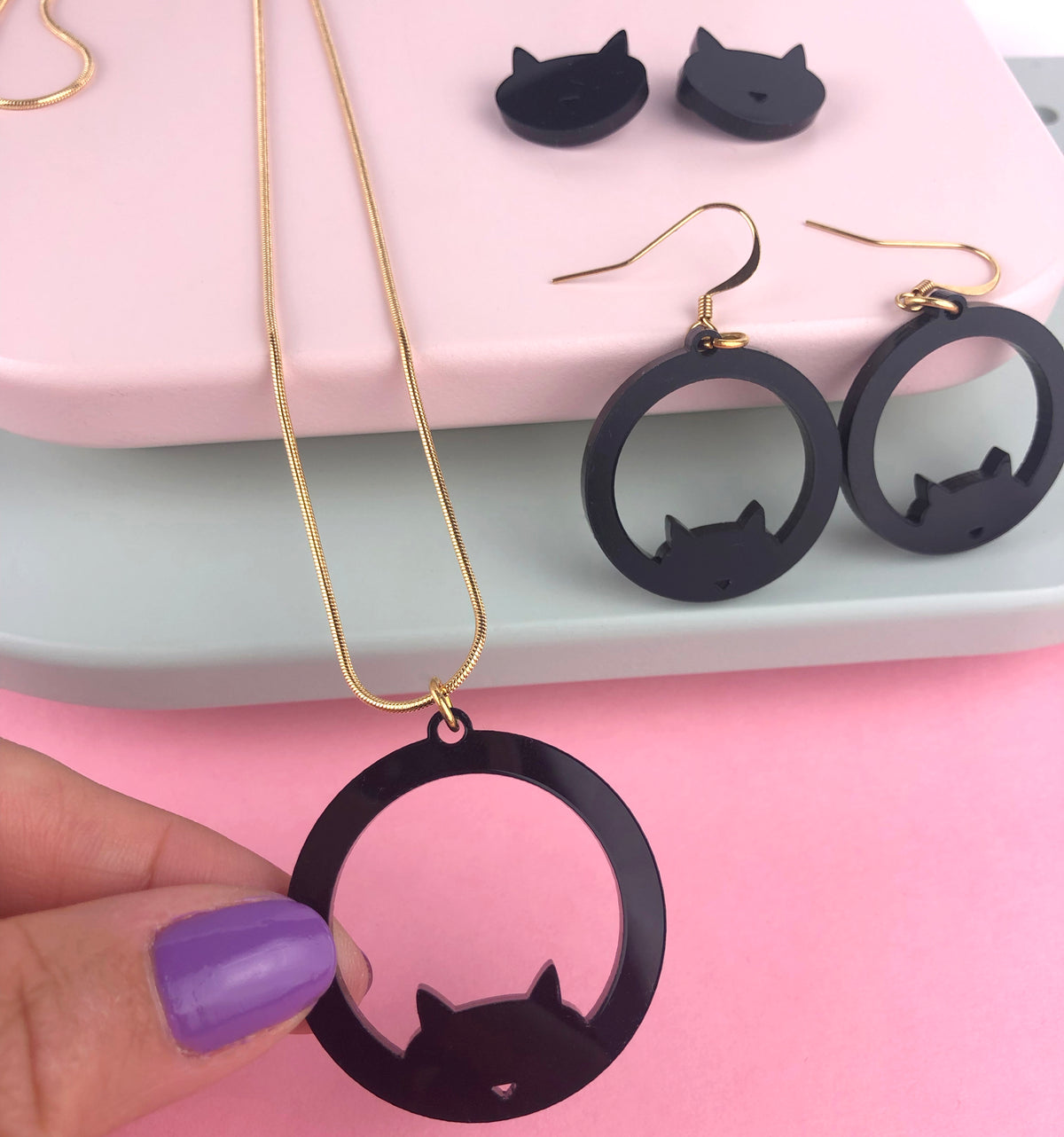 Cat Jewellery set | Doodlemoo