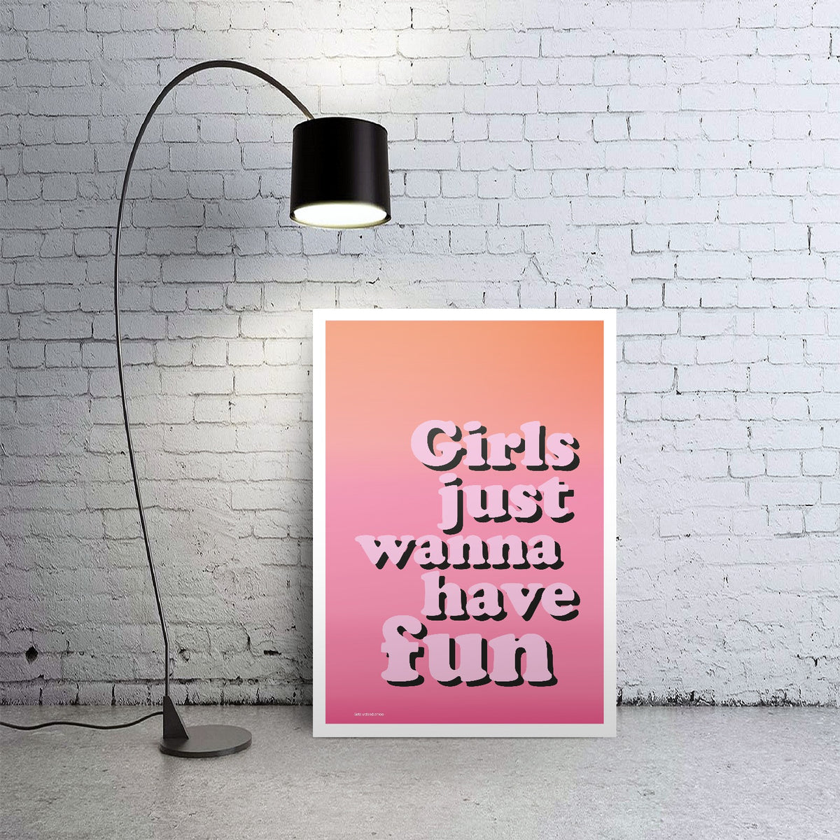 Girls Just Wanna Have Fun - Art Print | Doodlemoo