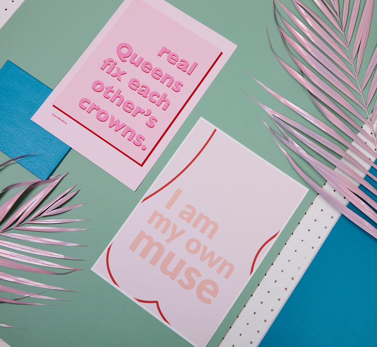 I AM MY OWN MUSE ART PRINT/POSTER | Doodlemoo
